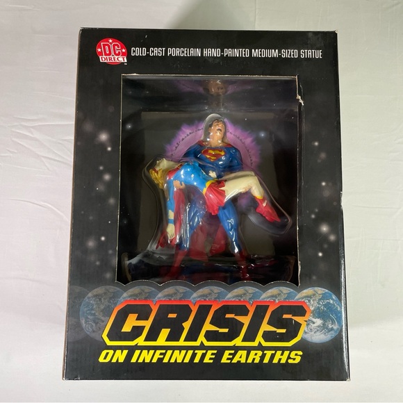 DC Comics | Other | 999 Crisis On Infinite Earths 7 Coldcast Porchelain ...